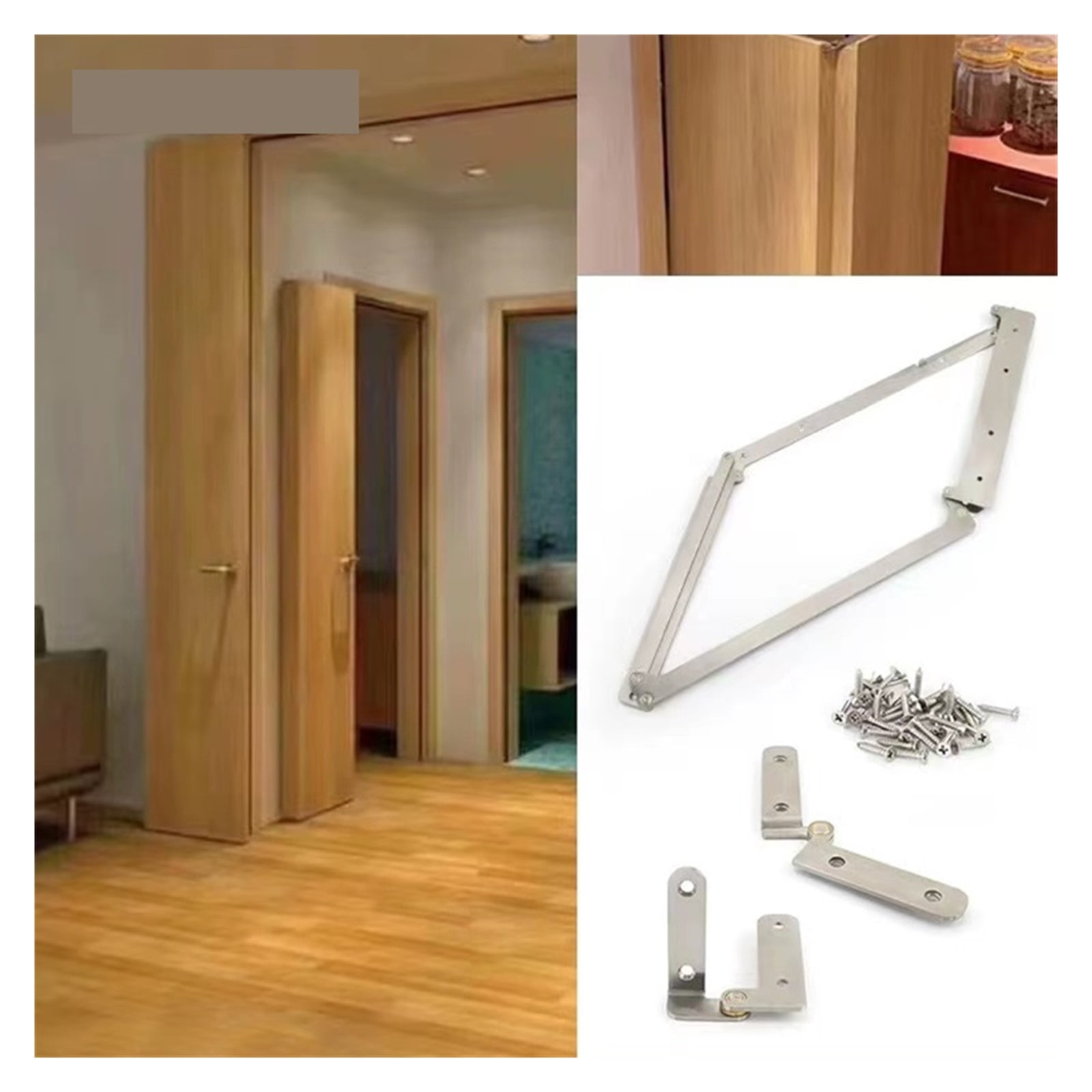 Click here for Paxilo Wardrobe 180 Degree Folding Flat Door Acces... prices