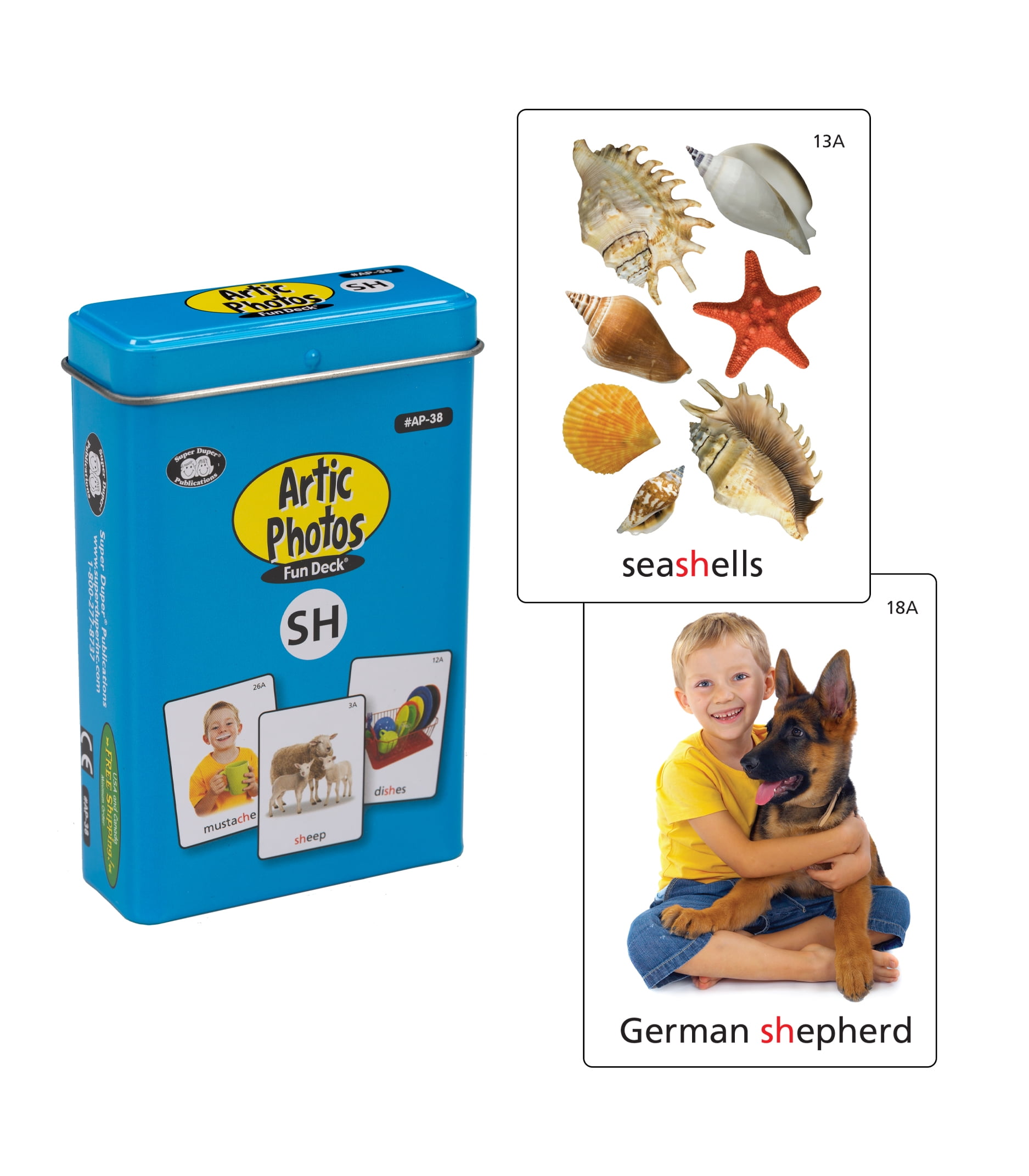 Super Duper Publications | Articulation Photos SH Sound Fun Deck Flash ...