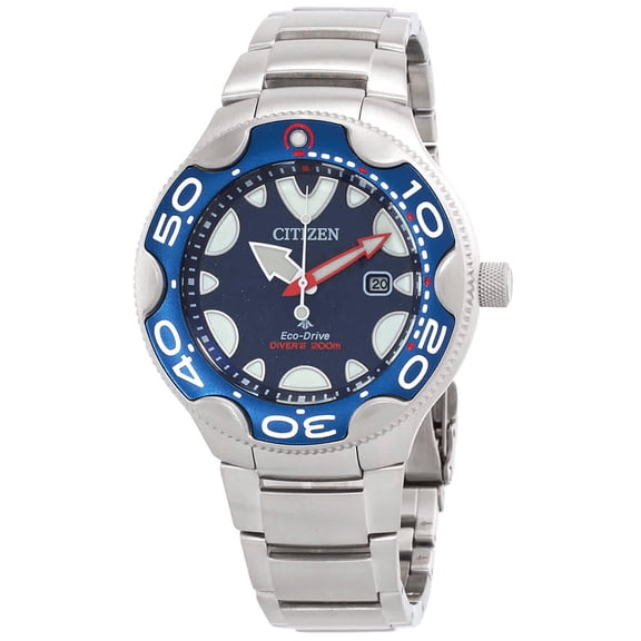 Citizen Promaster Eco-Drive Blue Dial Pepsi Bezel Men's Watch BN2038 ...