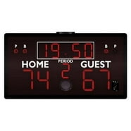 Macgregor 4' x 2' Multisport Electronic indoor Scoreboard with Remote ...