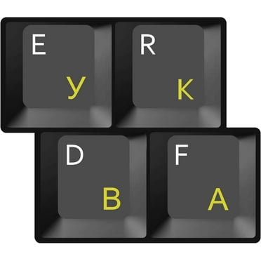 Keyboard Stickers, Keycaps Stickers Clear Beautiful Pattern Wear ...