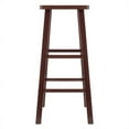 Winsome Wood Carrick Square Seat Bar Stool, Walnut Finish - Walmart.com