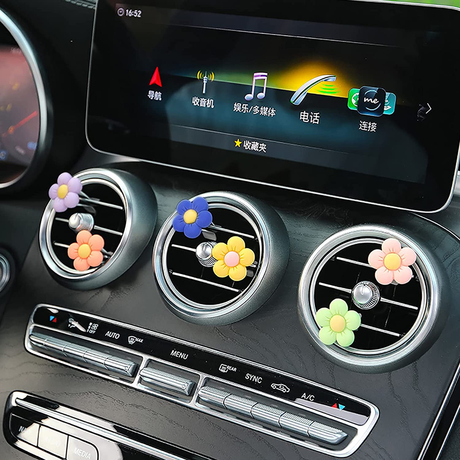 Pink Car Accessories for Women, Car Accessories Interior Aesthetic ...