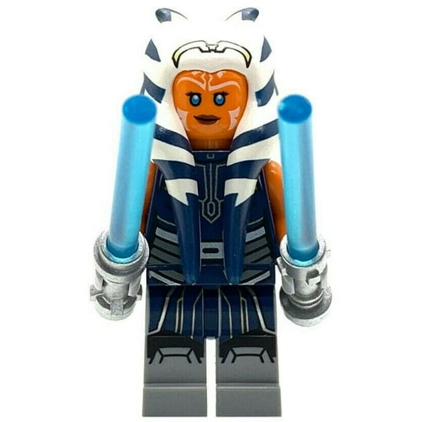 LEGO Star Wars: Ahsoka Tano with Dual Lightsabers (Dark Blue Jumpsuit ...