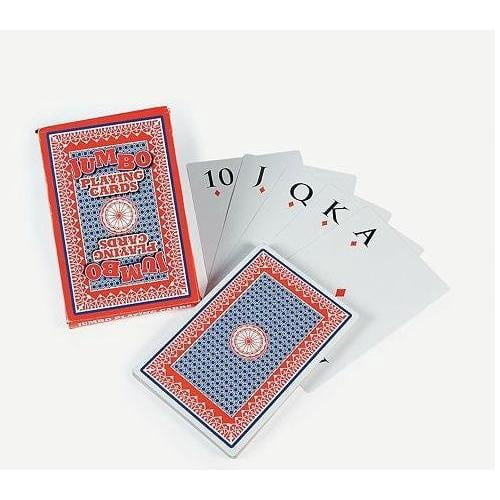 Jumbo Playing Cards - Walmart.com