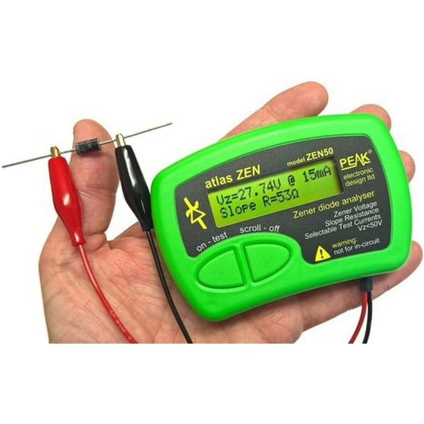Peak Atlas, Zener, Avalanche VDRs, TVS Diode Tester - Walmart.com