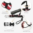 Durability Diving Flag Pattern Lanyard Stainless Steel Retractable ...