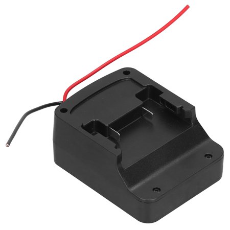 Battery Adapter, ABS Safe 18V Flat Push Type Li-Ion Battery Holder For ...