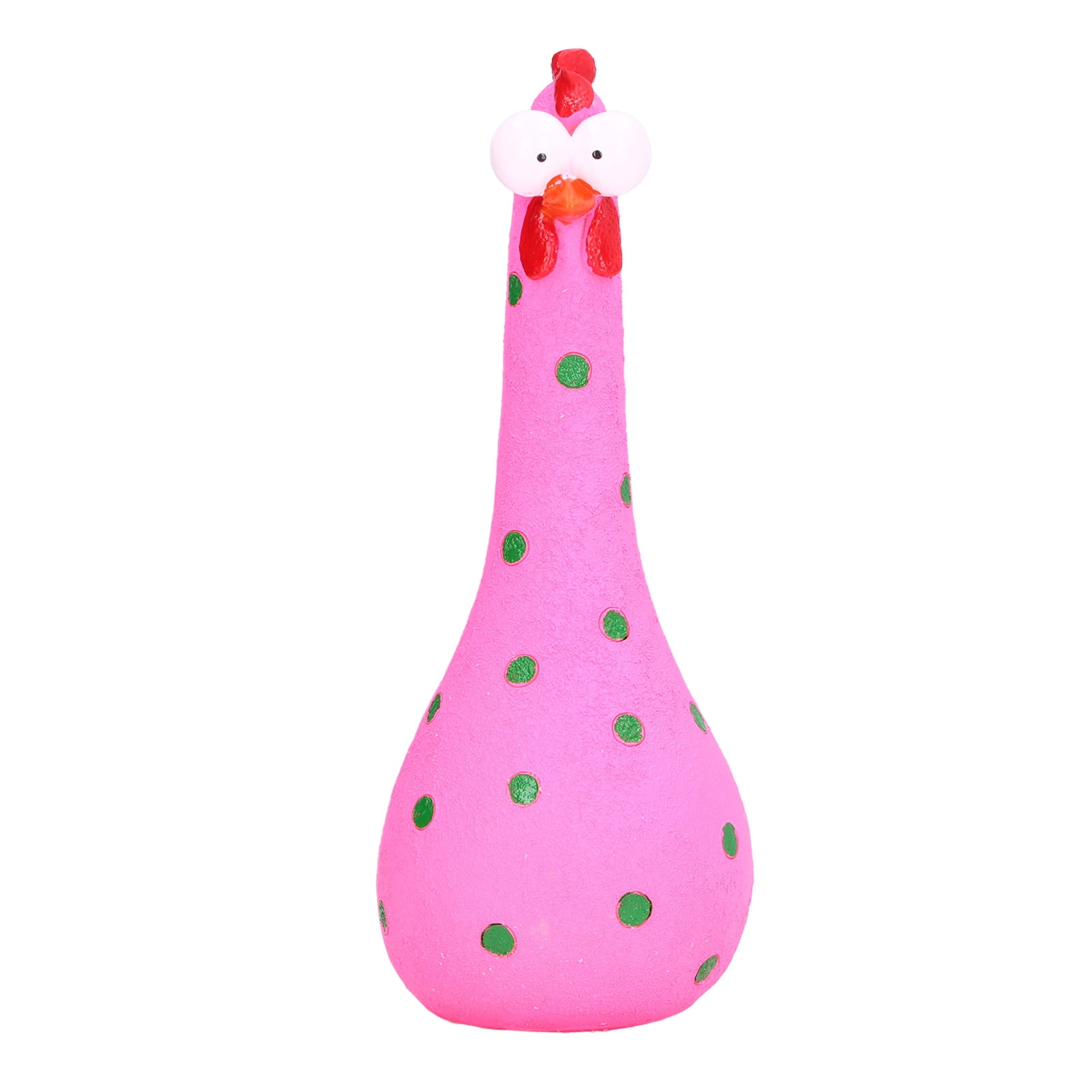 ESTINK Outdoor Animal Statues,Chicken Statue Long Neck Microlandschaft ...