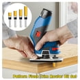 Straight Router Bits Router Guide Tool ,4 Pcs 1/4 Shank Wood Cutter ...