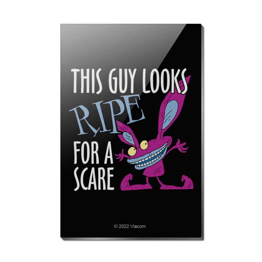 Aaaah Real Monsters Ickis Scare Rectangle Acrylic Fridge Refrigerator ...