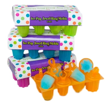 Minute Maid Set of 3 Ice Pop Molds - 1 Red, 1 Teal, 1 Purple - Walmart.com