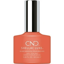 CND Shellac Luxe 60 Second Removal Gel Polish, 112 Electric Orange .42 fl oz - Walmart.com