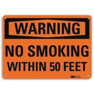 Warning No Smoking Sign - Walmart.com