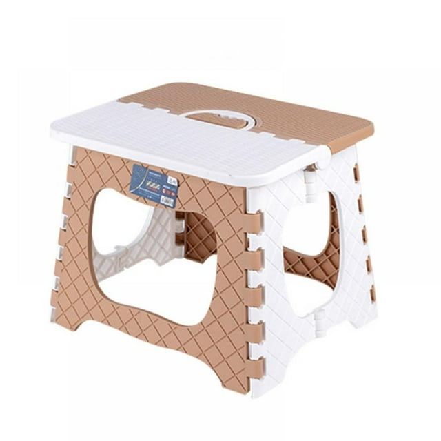 9" Inch Folding Step Stool Lightweight Anti-Skid & Non-Slip Design ...