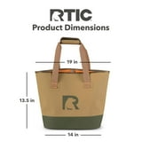 RTIC Ultra-Tough Tote Bag for Adults, Dry Hiking & Camping, 25L ...