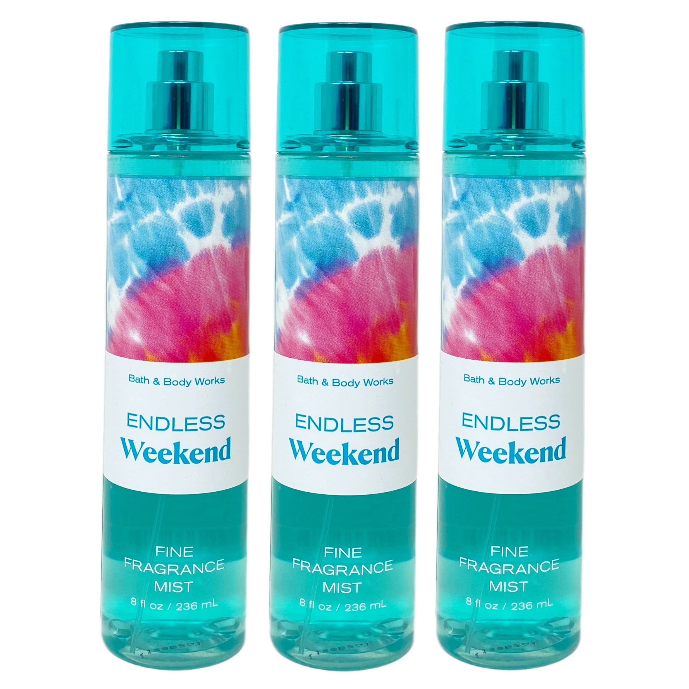 Bath & Body Works ENDLESS WEEKEND Fine Fragrance Mist - Value Pack Lot ...
