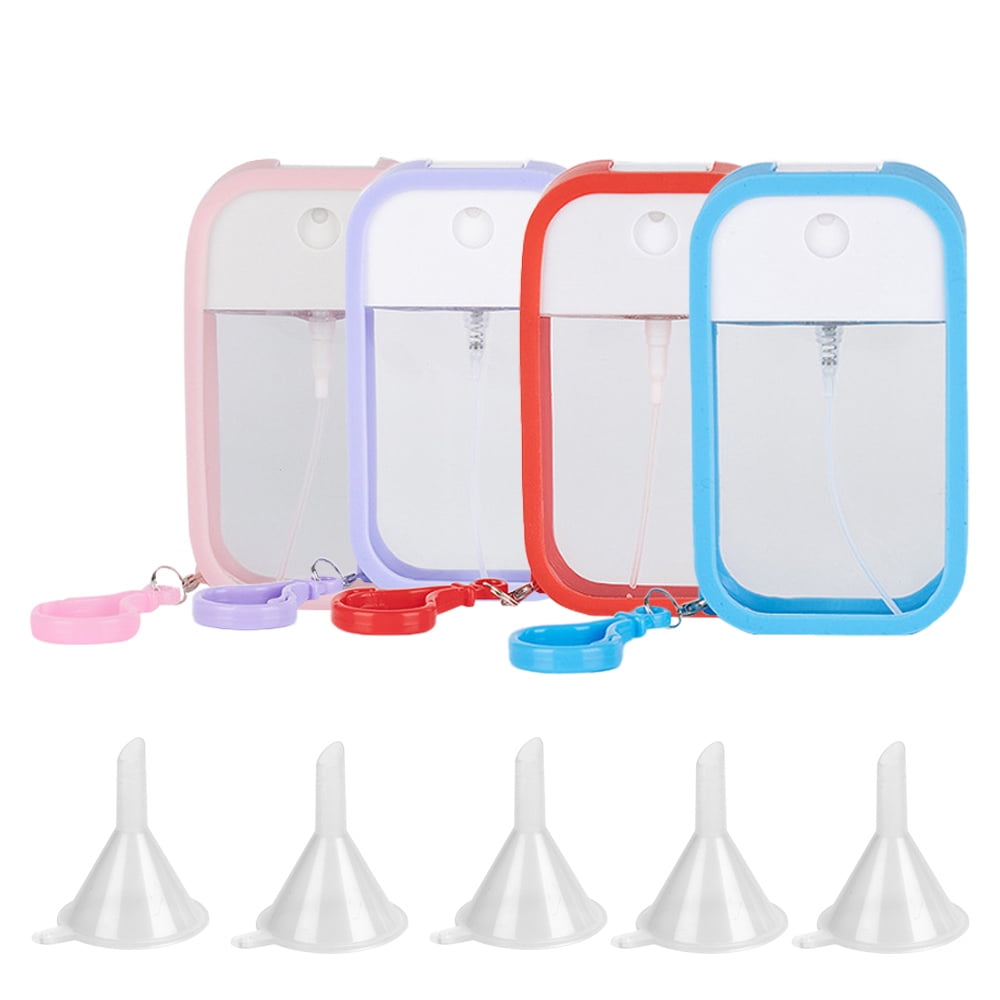 4PCS Portable Card Spray Bottle, 50ML Refillable Perfume Bottle ...