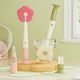 AFACUHX 3-In-1 Bottle Cleanng Brush Long Handle with Suction Cup Flower ...