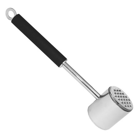 Meat Tenderizer Mallet / Hammer / Pounder - Stainless Steel - Dual ...