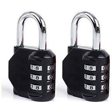 4 Digit Combination Padlock For Gym, School, Outdoor And Employee ...