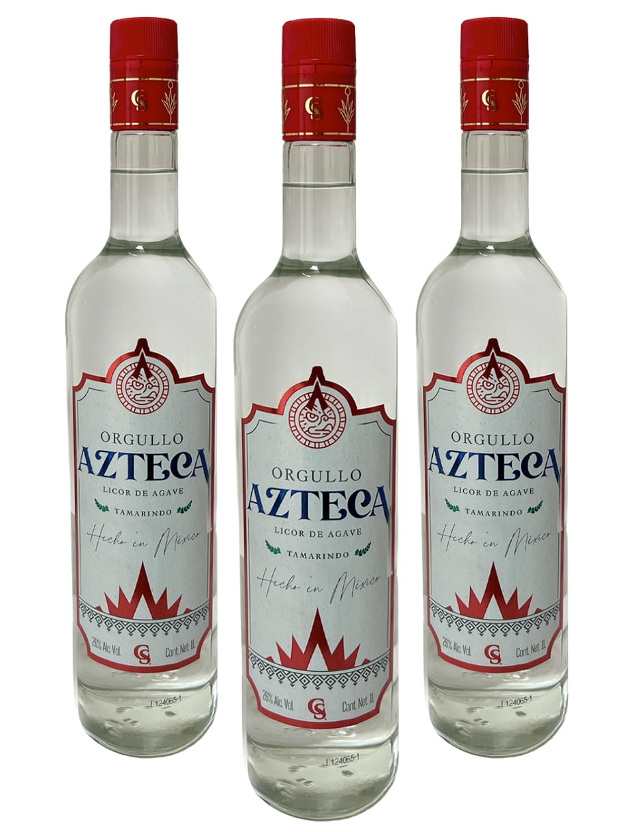 Tripack Licor De Agave Orgullo Azteca Tamarindo 1000 Ml Orgullo Azteca ...