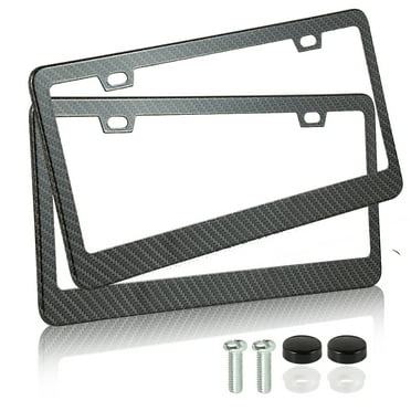 Cute Black Cat Style License Plate Frames Aluminium Rust-ProofAuto ...