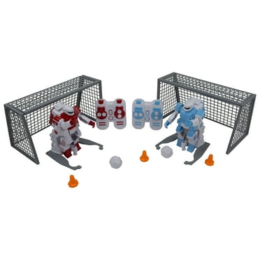 Ninja Bots 2-Pack, Hilarious Battling Robots (Red/Black) with 6 Weapons ...