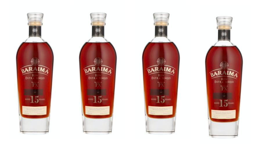 Pack de 4 Ron Baraima Extra Añejo 15 Años 750 ml Baraima Extra Añejo 15 ...
