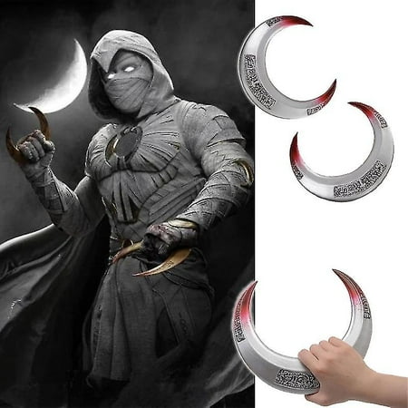 Moon Knight Cresent Dart Cosplay Props Moon Shape Knife Armes ...