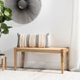 Evolution by Crestview Collection Elena 40" Wide Eyelet Cane Bench - 40 ...