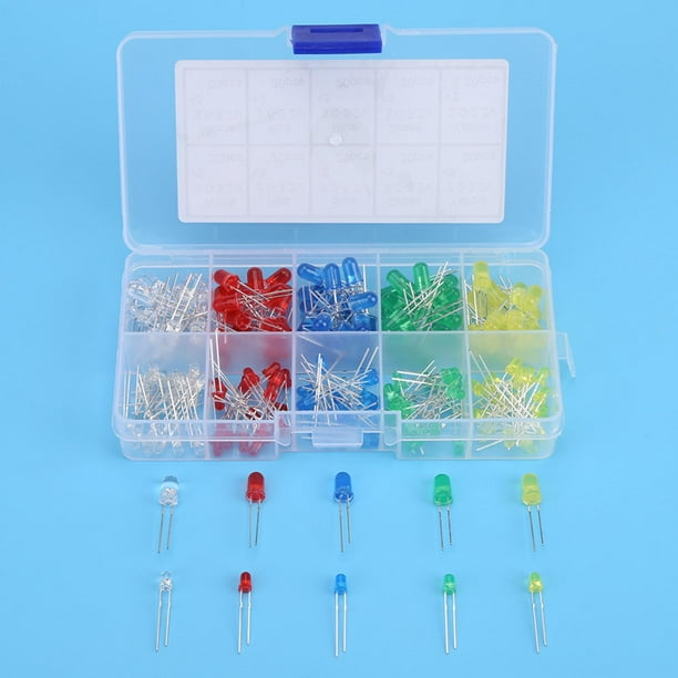 Diodos LED Kit de diodos 5 colores Aparatos eléctricos para la ...