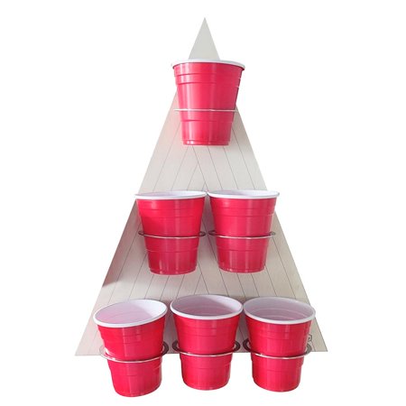 Beer Rack Toss Game Throwing Game Wooden Sign Rack Toss Game Stand Wine ...