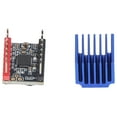 Uart Mode With Heat Sink Ultra Quiet Tmc2209 Stepper Motor Driver For