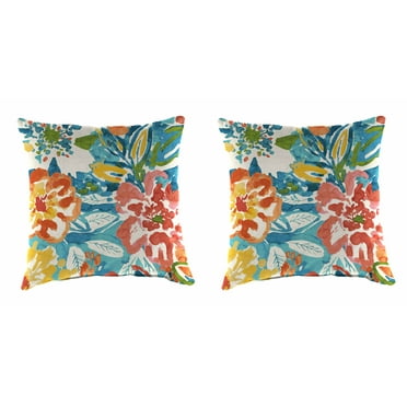 Phantoscope Outdoor Waterproof Decorative Throw Pillow, 18" x 18", Gray ...