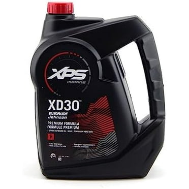 Johnson Evinrude New OEM XD30 Engine Oil 2.5 Gallon, 0779726 - Walmart.com