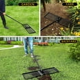 Colwelt Heavy-Duty Levelawn Rake for Lawns & Gardens, 45x10'' Rake with ...