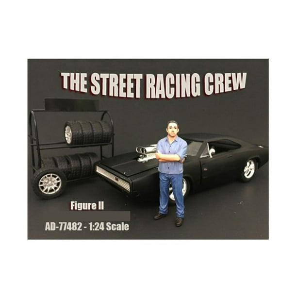 The Street Racing Crew Figura II para modelos a escala 1:24 de American ...