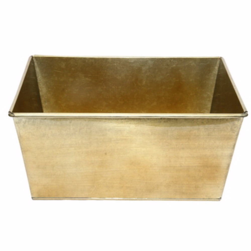 Rectangular Gold Finish Container - Walmart.com - Walmart.com