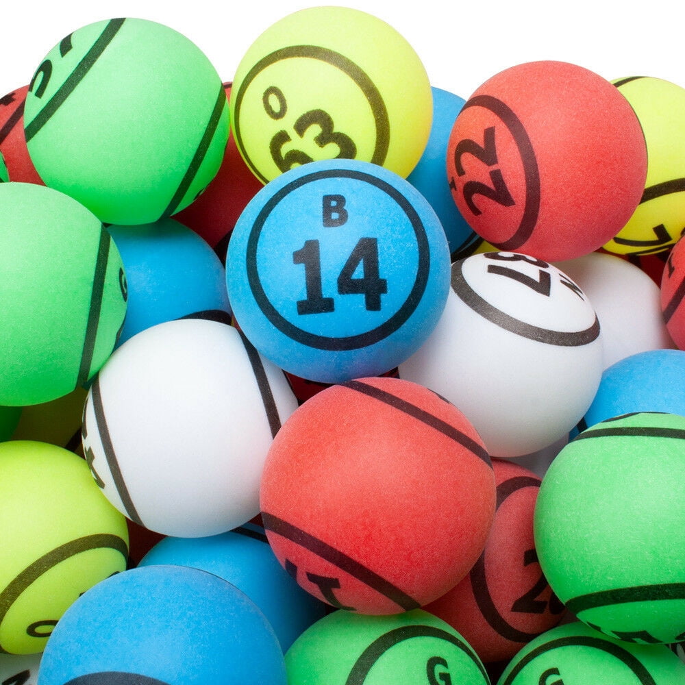 1 5 Inch 38mm Ping Pong Size Bingo Balls Bingo Ball Set For Lorge 1 5 Inch 38mm Ping Pong Size Bingo Balls Bingo Ball Set For Lorge
