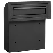 Gibraltar Mailboxes Gentry All-in-One Plastic Mailbox and Post Combo ...
