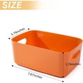 7 Pcs 2.1 L Plastic Storage Bins and Baskets for Efficient Home ...