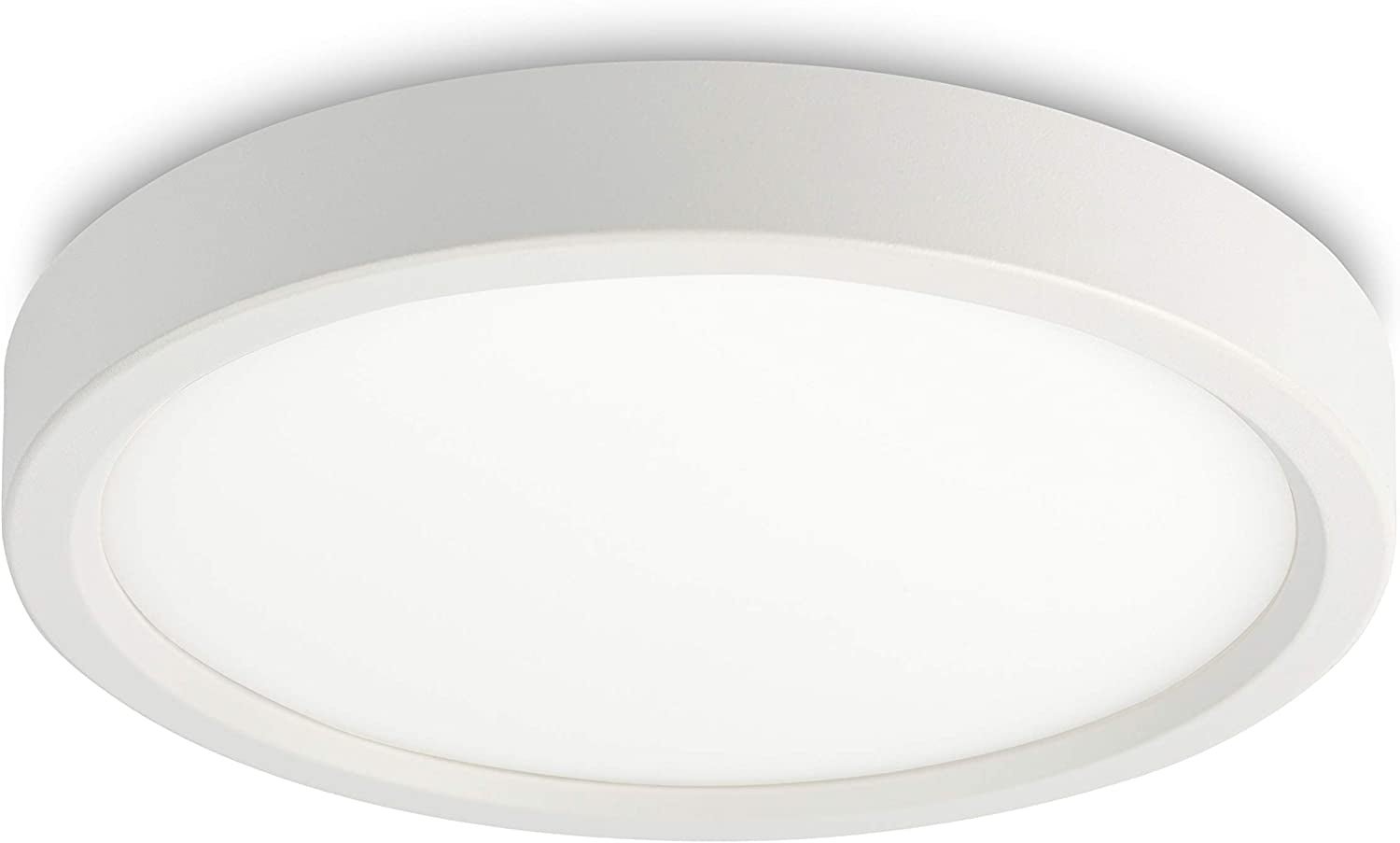 5 Inch LED Round Flat Panel Light, 10W 600lm 3000K Warm White, Dimmable ...