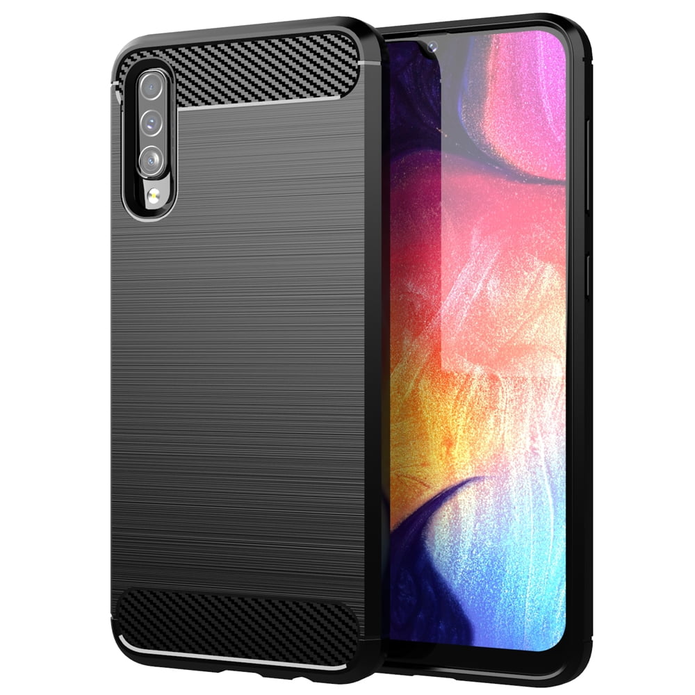 Carbon Fiber Case For Samsung Galaxy A10 A10E A10S A20 A20E A30 A40 A50 ...