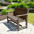 highwood Commercial Grade Exeter 4 Foot Garden Bench Red - Walmart.com