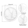 1Pcs 200 Mesh Food Filter Strainer, 5.1in Nylon Fine Mesh Sieve Drainer ...