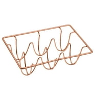 Taco Holder Stand with Salsa Cup - Chrome Finish - Premium 18/8 ...