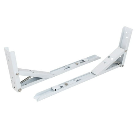 2pcs 90 Degree Spring Loaded Folding Support Shelf Bracket 14" Long ...