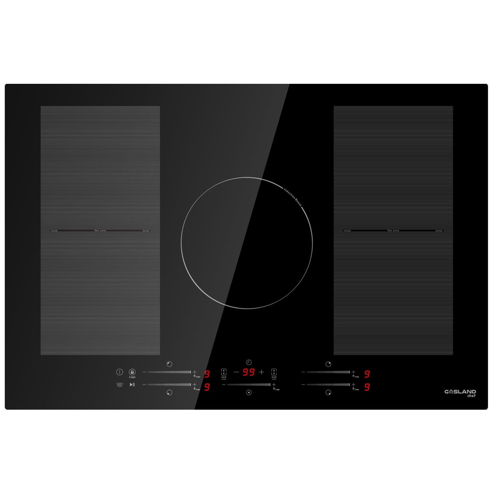 Gasland Chef IH77BFH 240V Electric Induction Hob, Drop-in 5 Burner ...