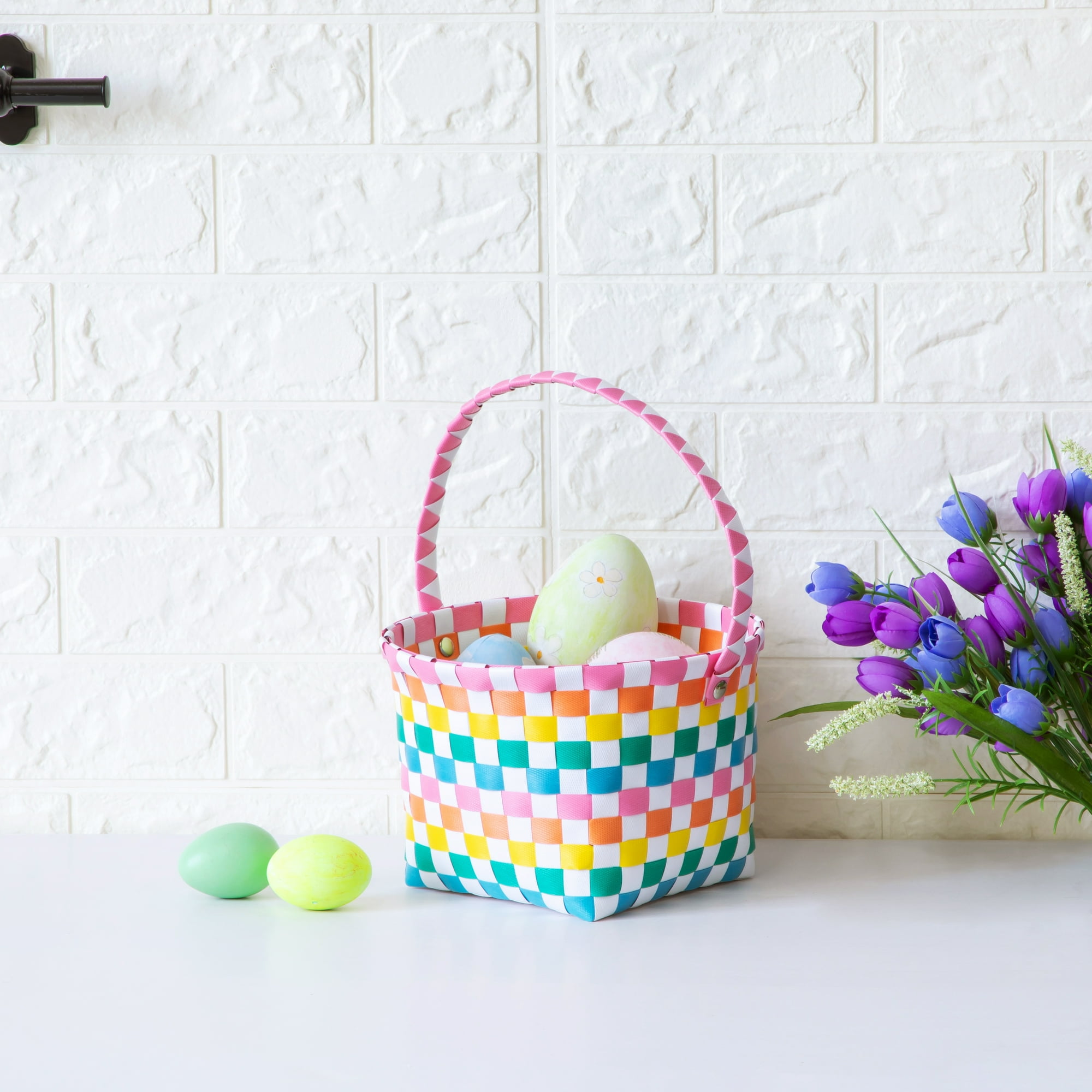 Click here for Easter Pl Way To Celebrate Pp Woven Basket prices